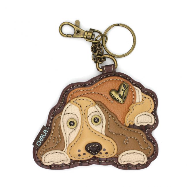 Chala Key Fob/Coin Purse - Golden Cocker – Whimsical Bags